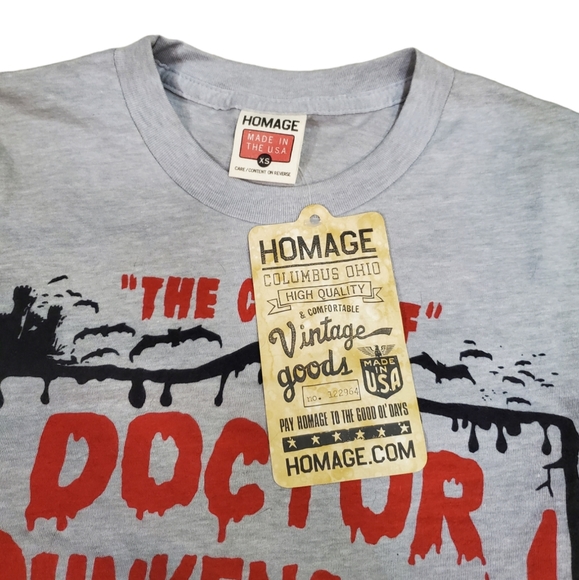 HOMAGE | Shirts | Very Rare Old School Homage The Curse Of Doctor ...
